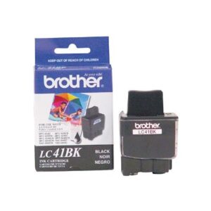 brother lc41bk oem ink – dcp 110c/120c/fax 1840c 1940cn 2440c mfc 210c 420cn 620cn 640cw 820cw 3240c 3340cn 5440cn 5840cn black ink (500 yield) oem