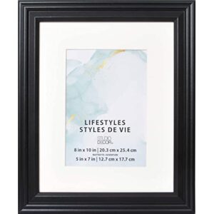 michaels black frame with mat, lifestyles™ by studio décor®