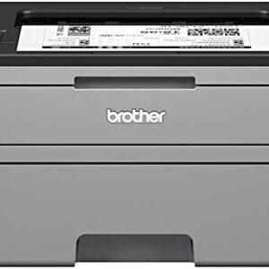 Brother HL-L2350DW Series Compact Wireless Monochrome Laser Printer - Auto 2-Sided Printing - Up to 32 Pages/min -WULIC Printer Cable + 64GB USB Flash Drive.