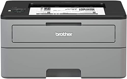 Brother HL-L2350DW Series Compact Wireless Monochrome Laser Printer - Auto 2-Sided Printing - Up to 32 Pages/min -WULIC Printer Cable + 64GB USB Flash Drive.