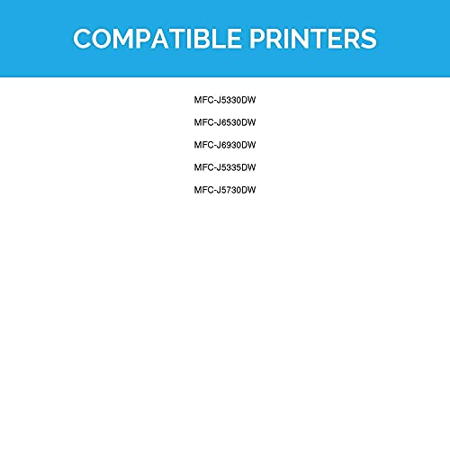 LD Compatible Ink Cartridge Replacement for Brother LC3017Y High Yield (Yellow)