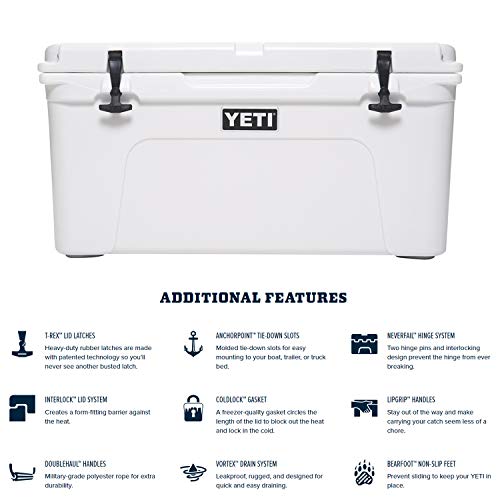 YETI Tundra 65 Cooler, White