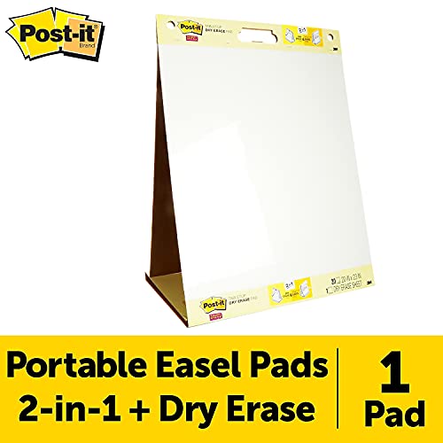 Post-It 563De Dry Erase Board/Plain Paper Pad,20-Inch X23-Inch,Plain,20 Shts,We