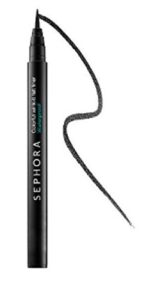 sephora collection colorful wink-it felt liner waterproof 01 little black dress – black