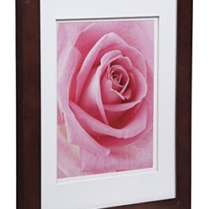 Gallery Solutions Wall Mount Double Mat Picture Frame, 11" x 14", Multicolor