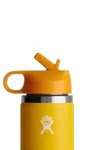 Hydro Flask 12 oz Kids Wide Mouth Straw Lid and Boot Canary