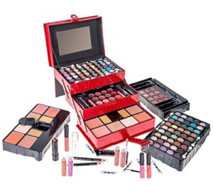 shany all in one makeup kit (eyeshadow, blushes, powder, lipstick & more) holiday exclusive