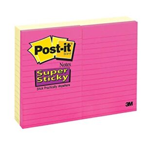 POST-IT Super Sticky Notes 8 Pads 90 Each 720 Sheets Total VALUE PACK