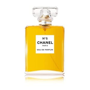 no. 5 by chanel for women, eau de parfum spray, 3.4 ounce