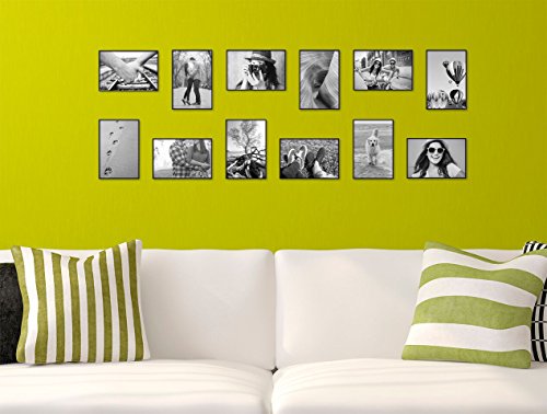 MCS Format Picture Frames, Gallery Wall Frames, Black, 5 x 7, 12-Pack