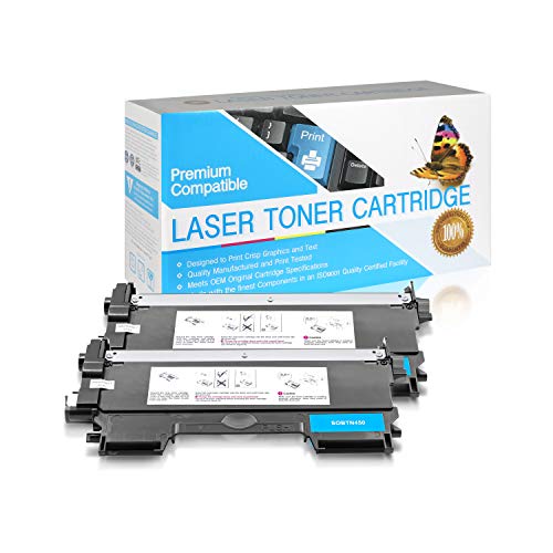 SuppliesOutlet Compatible Toner Cartridge Replacement for Brother TN450 / TN420 (Black,2 Pack)