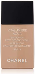 chanel vitalumiere aqua ultra-light skin perfecting makeup spf 15-30 ml, 22 beige rose