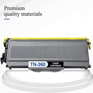 TcxLink (1 Pack) TN-360 TN360 High-Yield Toner Cartridge Replacement for Brother TN360 DCP-7045N HL-2170W MFC-7040 MFC-7345DN HL-2150N Printer Toner.