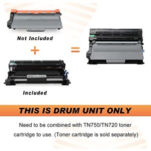 v4ink Compatible Drum Unit Replacement for Brother DR720 (1-Pack) Work with DCP-8110 DCP-8150 DCP-8155 HL-5440 HL-5450 HL-5470 HL-6180 MFC-8510 MFC-8710 MFC-8810 MFC-8910 MFC-8950 Printer (Not Toner)