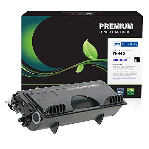 MSE Brand Remanufactured Toner Cartridge Replacement for Brother TN460 | Black | High Yield