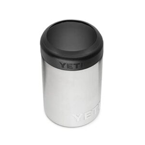 yeti rambler 12 oz. colster can insulator for standard size cans, stainless (no can insert)