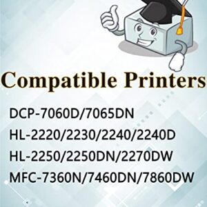 MM MUCH & MORE Compatible Toner Cartridge Replacement for Brother TN-450 TN450 TN420 use with HL-2230 HL-2240 HL-2270DW HL-2280DW MFC-7360N MFC-7860DW DCP-7065DN Printers (Black)