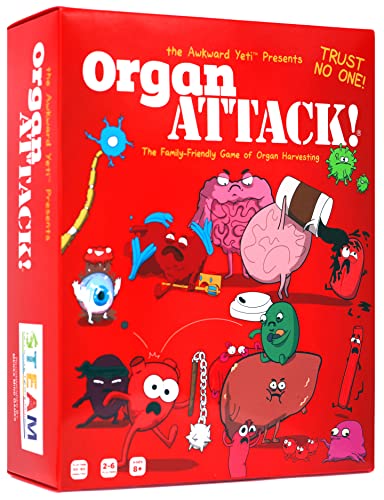 The Awkward Yeti Organ Attack! Card Game