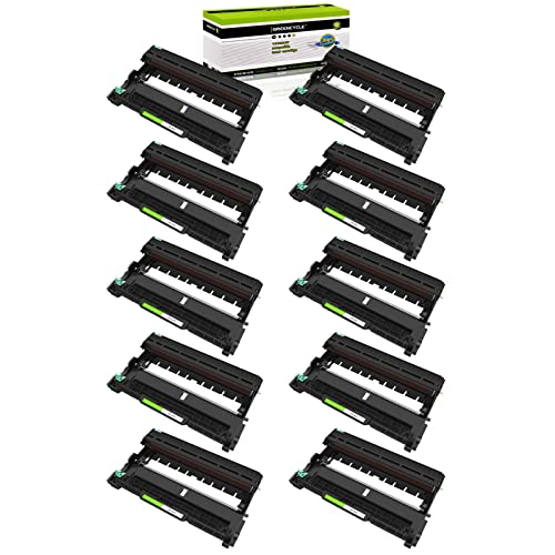 greencycle Black, 10-Pack Drum Unit Replacement Compatible for Brother DR630 DR-630 Used in HL-L2340DW L2360DW L2300D L2380DW L2740DW DCP-L2540DW L2520DW L2320D MFC-L2740DW L2705DW L2700DW (No Toner)