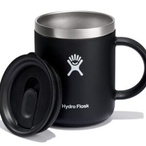 Hydro Flask Mug - Stainless Steel Reusable Tea Coffee Travel Mug - Vacuum Insulated, BPA-Free, Non-Toxic 12 oz