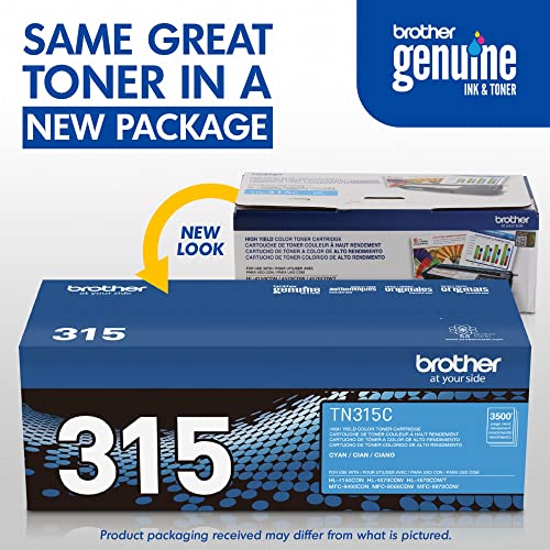 Brother® TN-315C Cyan Toner Cartridge