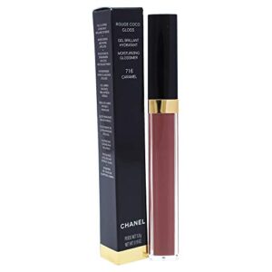 chanel rouge coco gel gloss brilliant 716 caramel