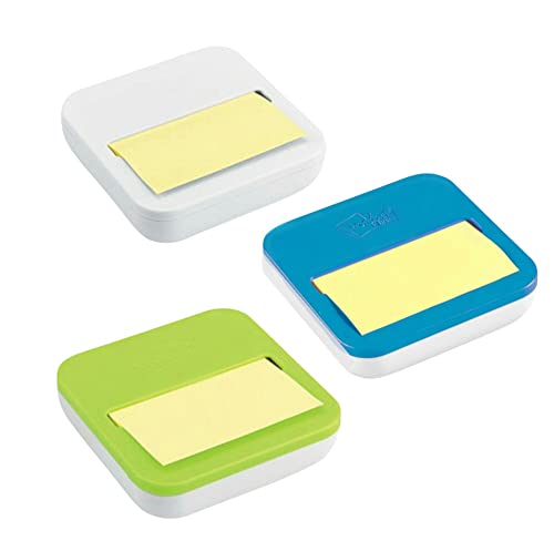 Post-it Dispenser w/ 50-ct Pad of 3" x 3" Pop-up Notes, Turquoise Blue