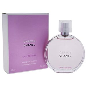 chanel chance eau tendre women edt spray 1.7 oz