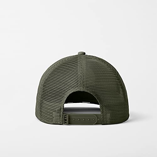 YETI Trapping License Trucker Hat, Highlands Olive/Gold