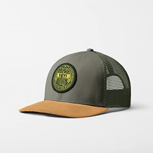 YETI Trapping License Trucker Hat, Highlands Olive/Gold