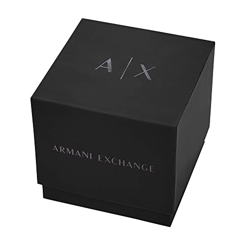 AX ARMANI EXCHANGE Men's Multifunction Brown Leather Watch (Model: AX1868)