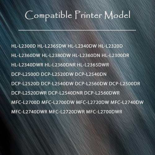 TG Imaging (Toner + Drum) Compatible TN660 Toner Cartridge and DR630 Drum Unit Replacement for Brother HL-L2300D HL-L2315DW HL-L2360DW MFC-L2680W MFC-L2720DW MFC-L2740DW Toner Printer