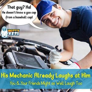 Headlight Fluid Car Gag Gift Makes Hilarious Fun of Automobile Inept Pals. A Hysterical Hit for Secret Santa and White Elephant Parties! Give Your Friend or Frenemy a Funny Prank Product for Cars!