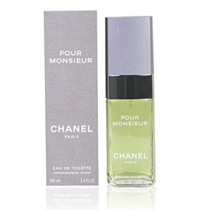 pour monsieur by chanel for men, eau de toilette, 3.4 ounce