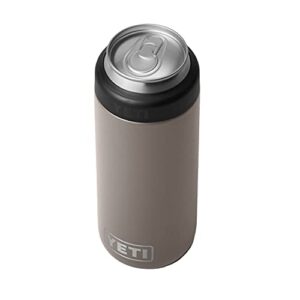 yeti rambler 12 oz. colster slim can insulator for the slim hard seltzer cans, sharptail taupe