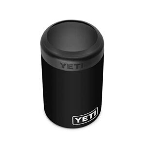 yeti rambler 12 oz. colster can insulator for standard size cans, black (no can insert)