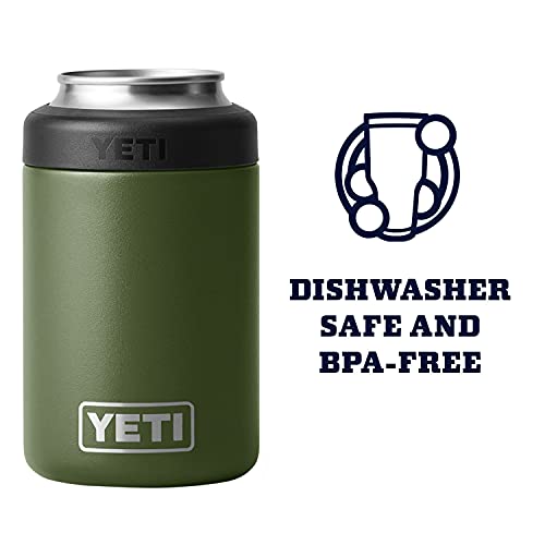 YETI Rambler 12 oz. Colster Can Insulator for Standard Size Cans, Highlands Olive