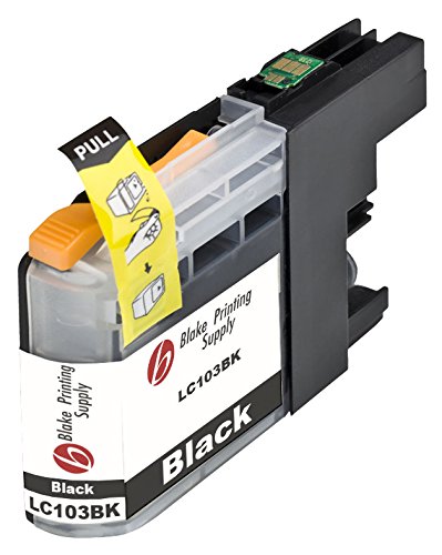 Blake Printing Supply Compatible Ink Cartridge Replacement for Brother LC101, LC103 (Black, 6-Pack)