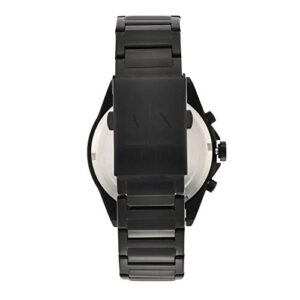 AX ARMANI EXCHANGE Men's Stainless Steel Watch, Color: Black/Black (Model: AX2601)