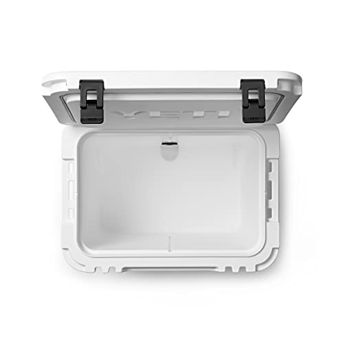 YETI Roadie 60 Wheeled Cooler with Retractable Periscope Handle, White