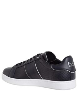 emporio armani ea7 men classic sneakers night blue – silver 8 us