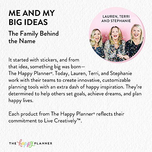 me & my BIG ideas Metal Expander Discs, Rose Gold - The Happy Planner Scrapbooking Supplies - Add Extra Pages, Notes & Artwork - Create More Space for Notebooks, Planners & Journals - Expander Size