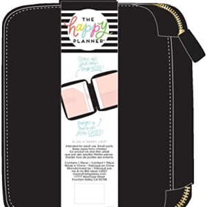 Me & My Big Ideas Planner Zip Folio Blck&Blush, Black