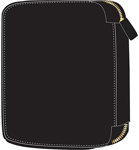 Me & My Big Ideas Planner Zip Folio Blck&Blush, Black