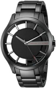 armani exchange men’s ax2189 black watch