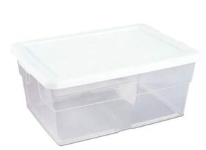 sterilite 16448012 16 quart storage box (6, 16 quart)