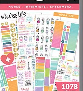 ME & MY BIG IDEAS Happy Planner STCKRS, Nurse, 1078/Pkg