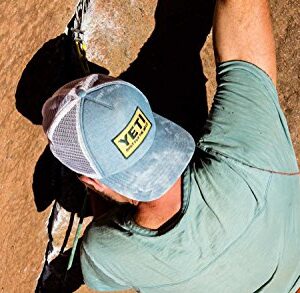 YETI Deep Fit Foam Patch Trucker Hat Chambray