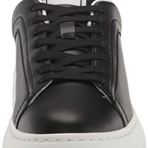 A|X ARMANI EXCHANGE Women's Super Platform Sneakers, Black, 9