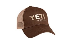 yeti traditional trucker hat brown